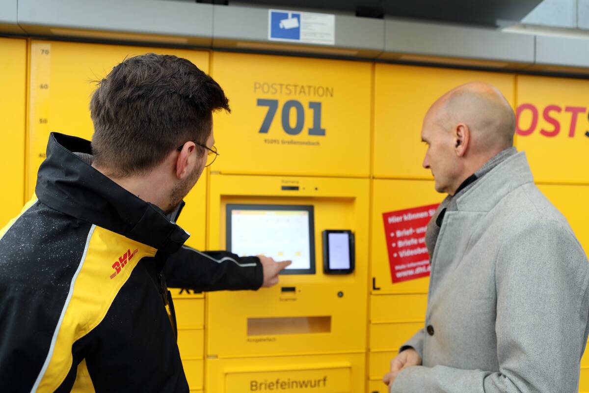 Neue Poststation in Großenseebach offiziell eröffnet - 2023-12 - 2023 - Aktuelles - Großenseebach